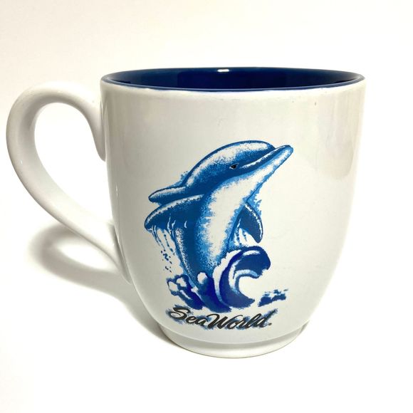 Seaworld | Kitchen | Seaworld Dolphin Days Coffee Mug Tea Cup 2oz ...